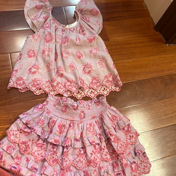 LoveShackFancy | Matching Sets | Loveshack Fancy Girls Tank And Billie Skirt | Poshmark
